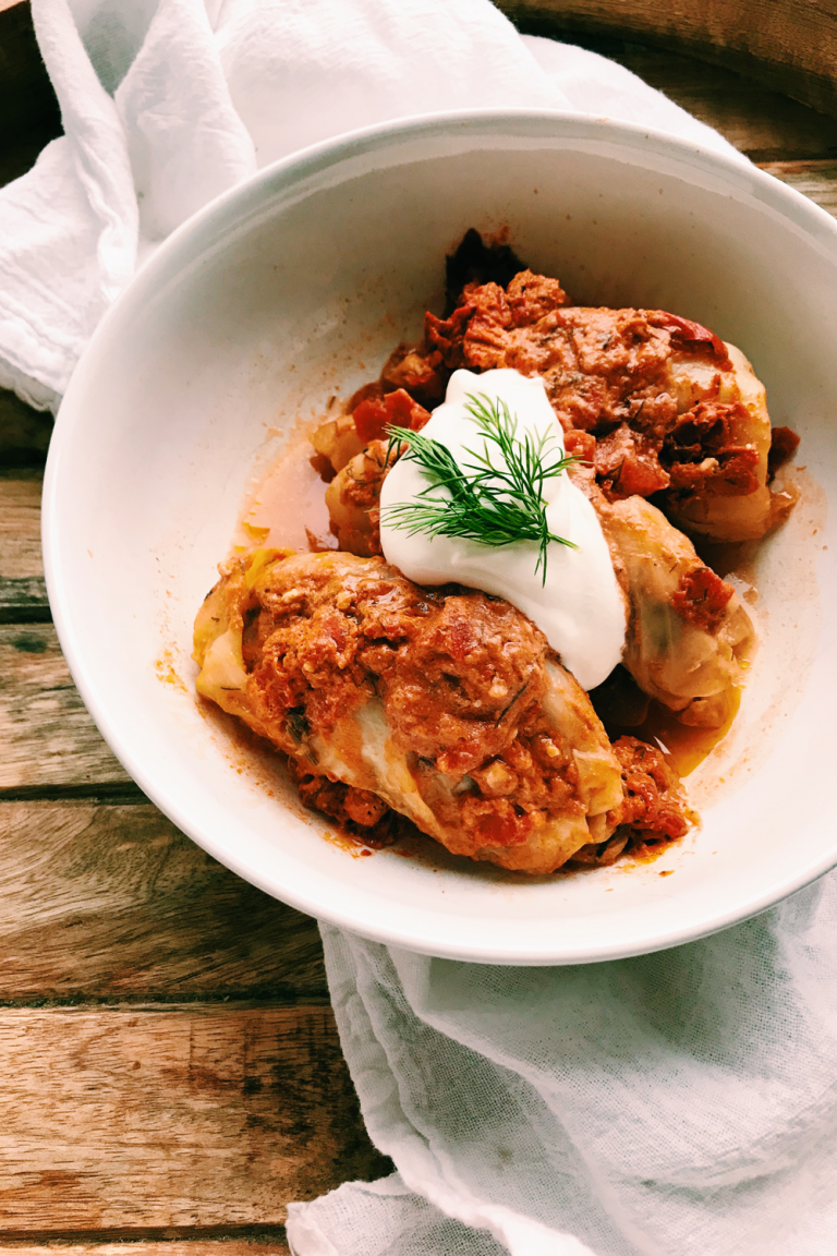 Golubtsi (Cabbage Rolls) - Whip & Wander
