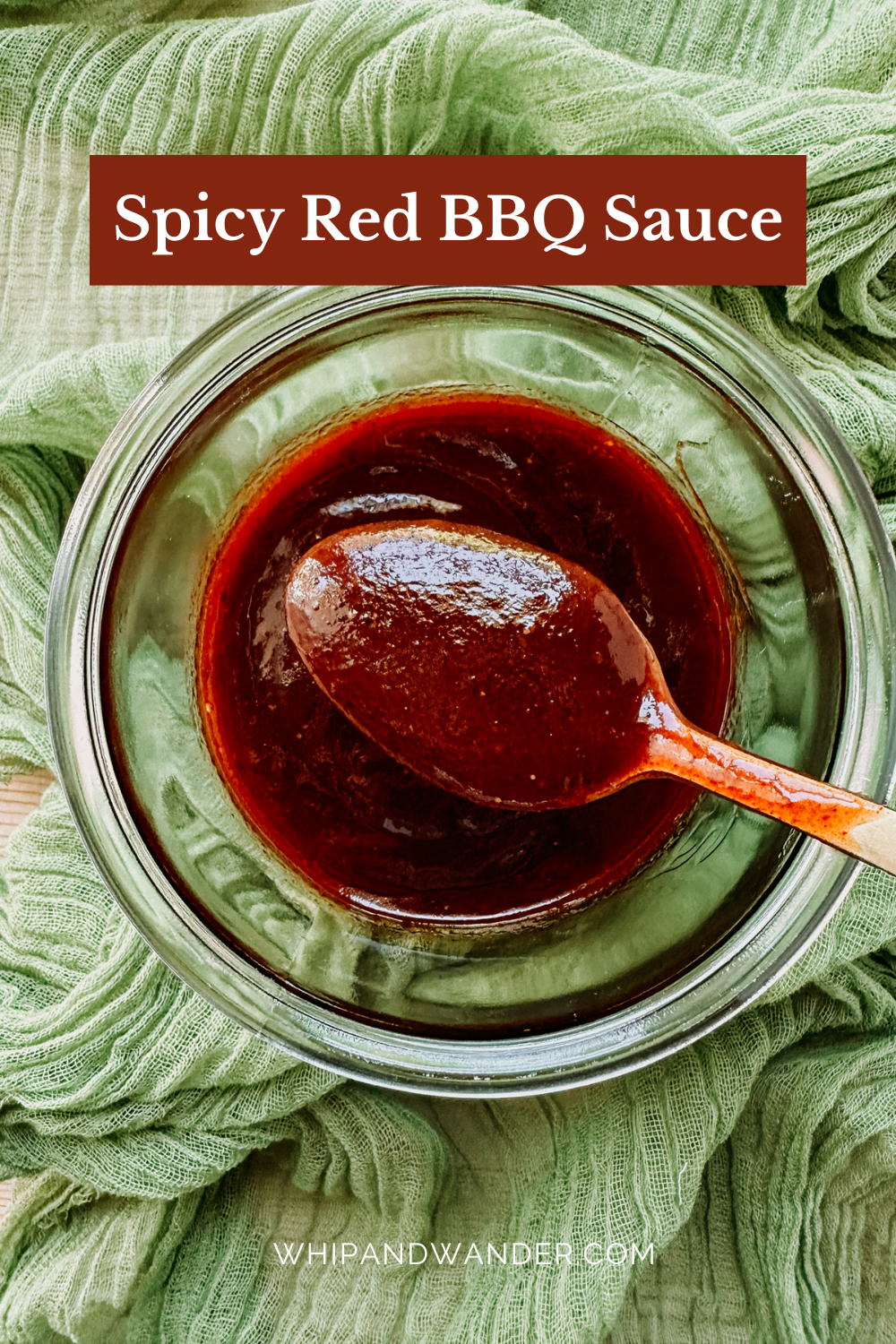Spicy Red BBQ Sauce - Whip & Wander