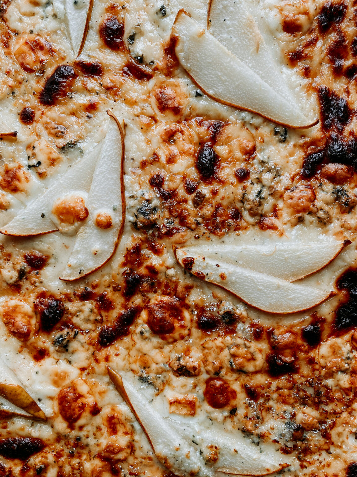 Pear and Blue Cheese Pizza - Whip & Wander