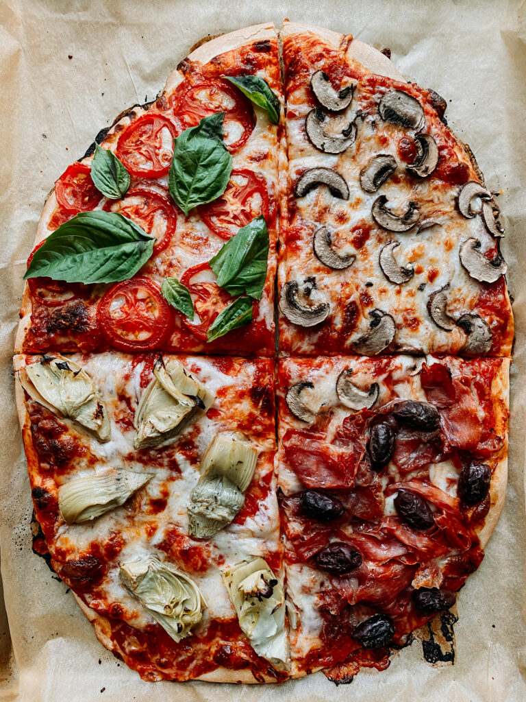 Pizza Quattro Stagioni - Whip & Wander