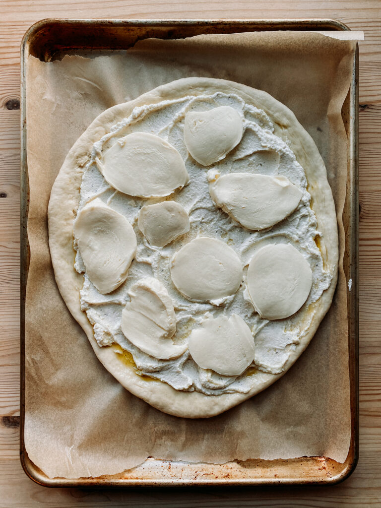 Pizza Bianca (White Pizza) - Whip & Wander
