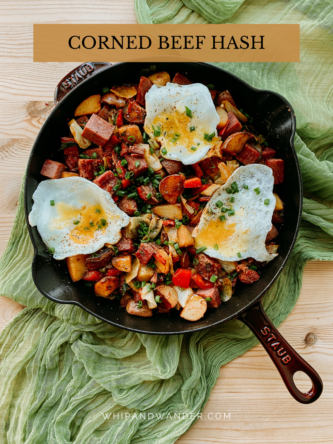 Corned Beef Hash - Whip & Wander