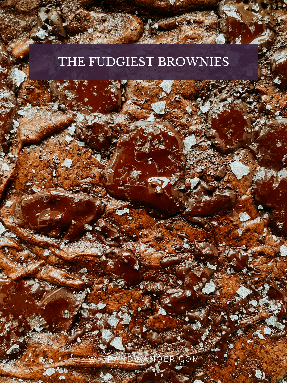Fudgy Brownies - Whip & Wander