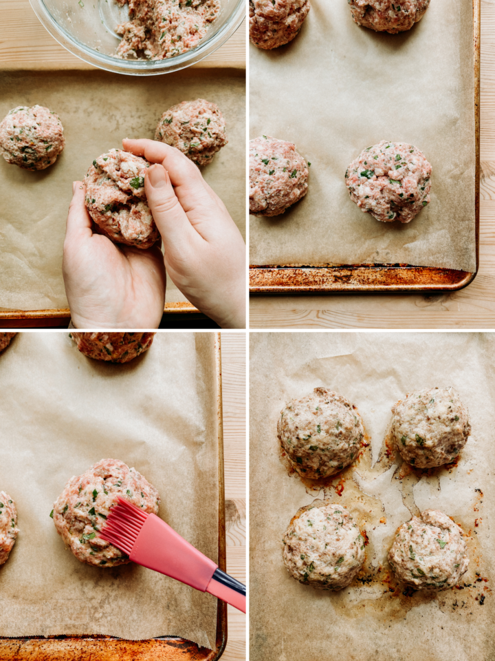 Jumbo Meatballs with Marinara - Whip & Wander