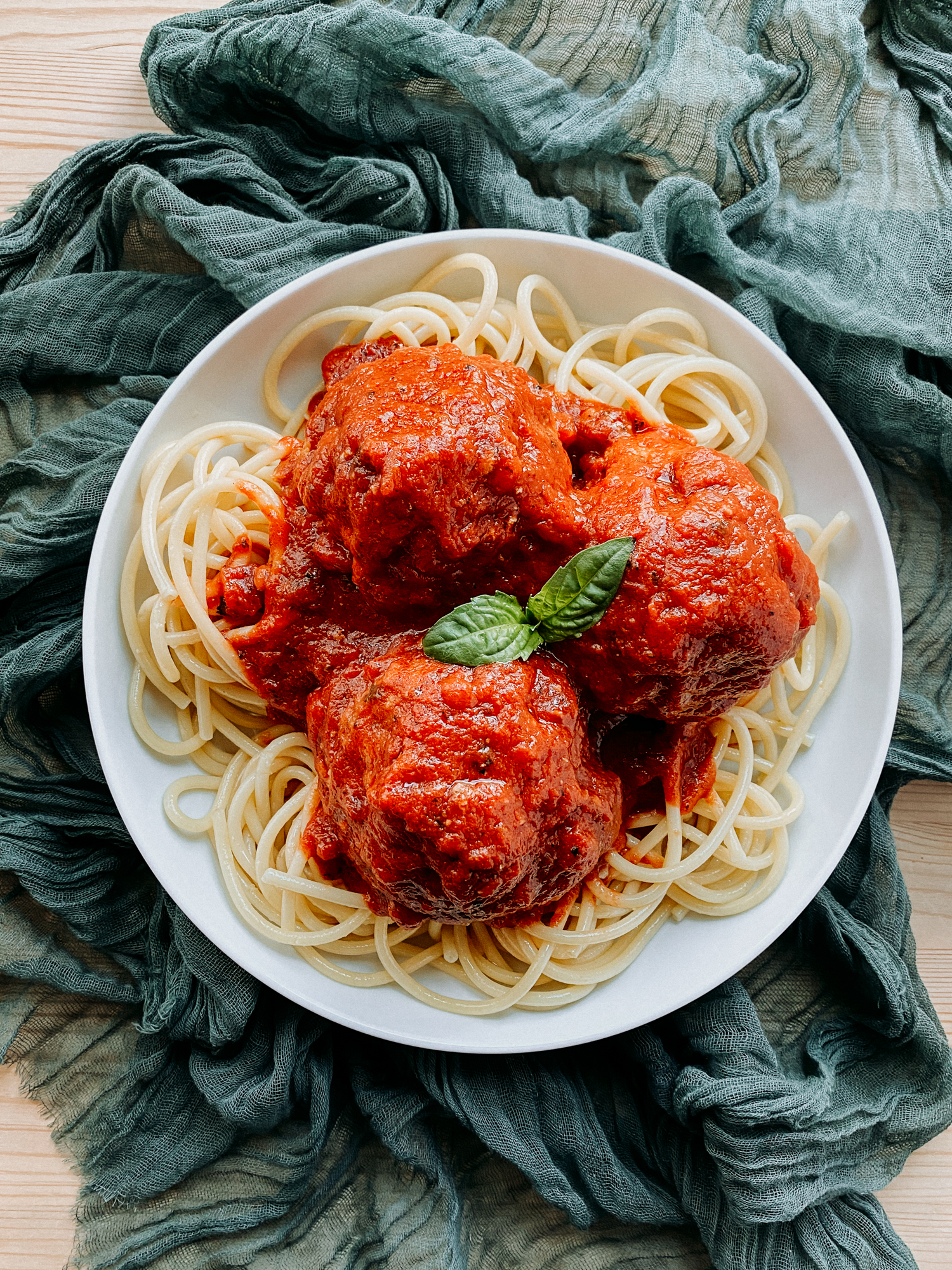 Jumbo Meatballs with Marinara - Whip & Wander