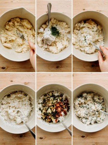 Twice-Baked Colcannon Potatoes - Whip & Wander