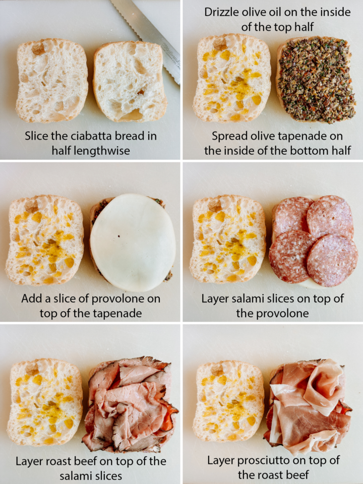 Italian Deli Sandwich - Whip & Wander